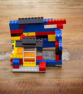Banderas Gif Legos